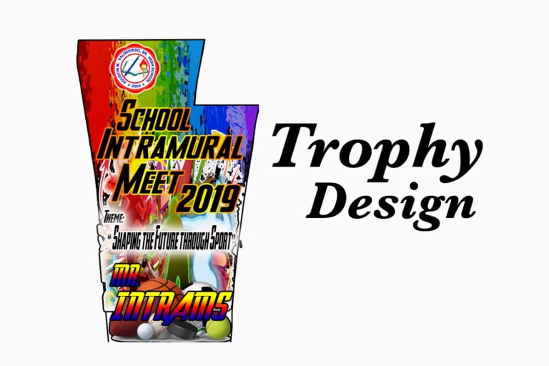 Simple Trophy Sample Design for Intramural – | JTarp Design