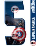 Avengers Free Printables [Captain America]: Letters and Numbers
