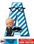 Boss Baby Alphabet Letters and Numbers Free Printables - JTarp Design
