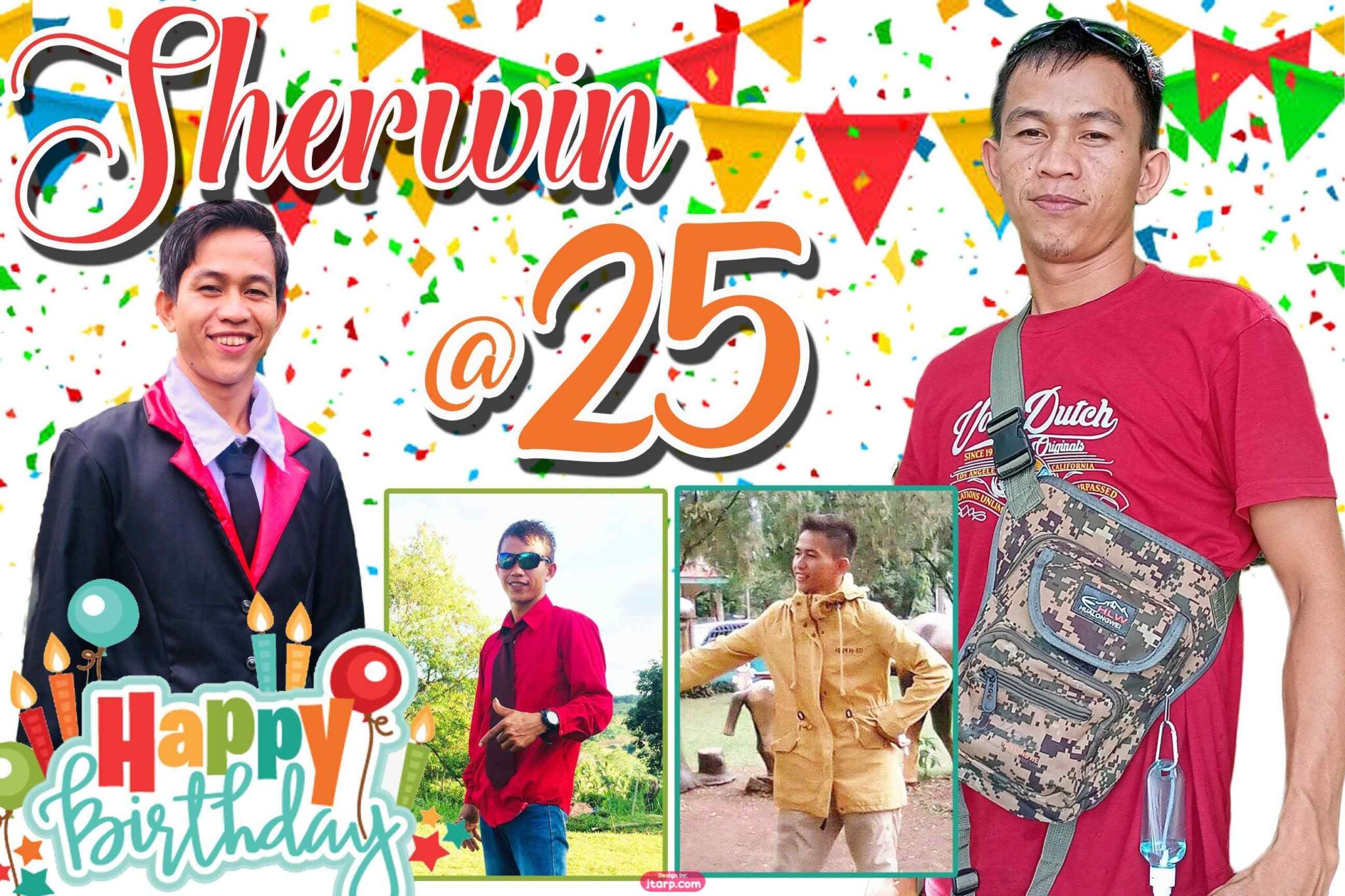 Adult Birthday Tarpaulin