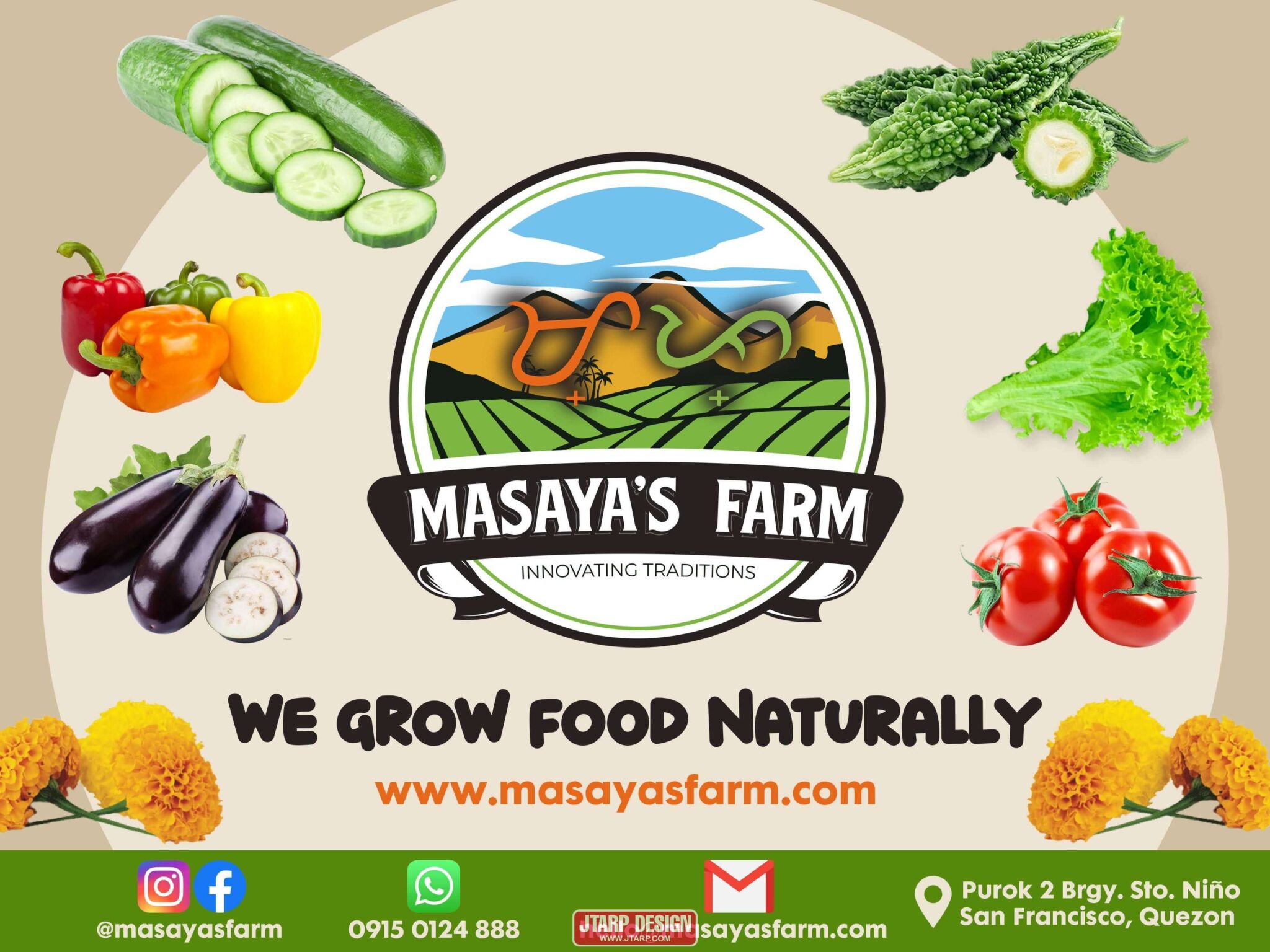 MasyasFarm Tarpaulin Design