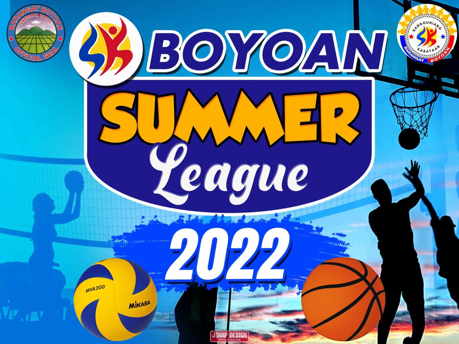 SK Boyoan Summer League Banner Tarp Layout – Tarpaulin | JTarp Design