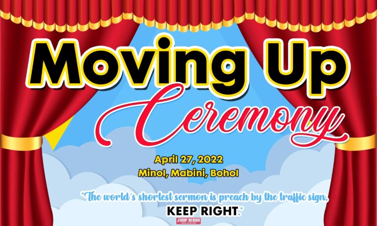 Moving Up Ceremony Stage Curtain Design – School | JTarp Design