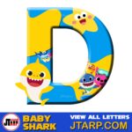 Baby Shark Printable Letters and Numbers - Free Download – Printable ...