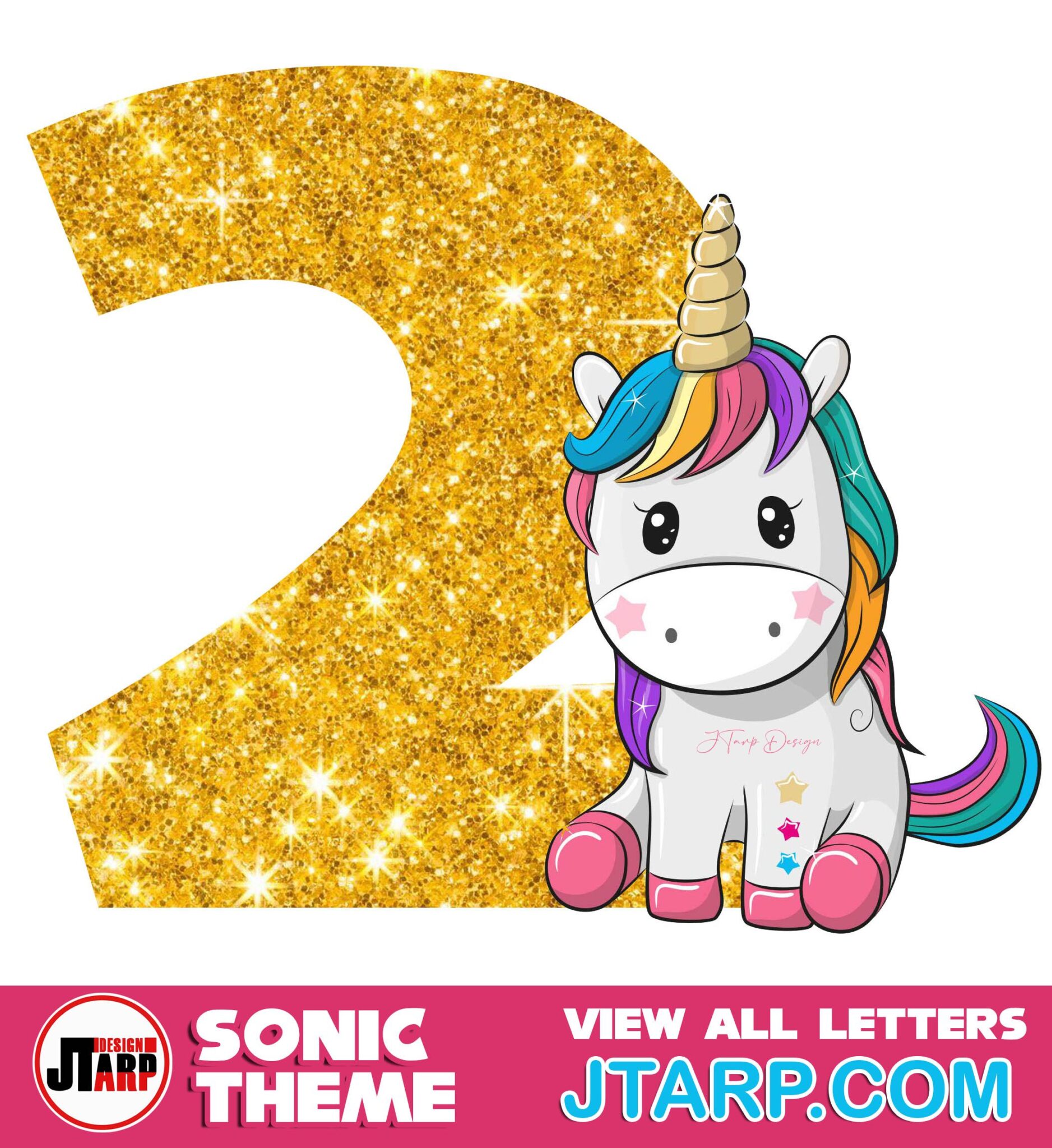 Cute Unicorn Printable Numbers 0 to 9 Free Design – Printable | JTarp ...