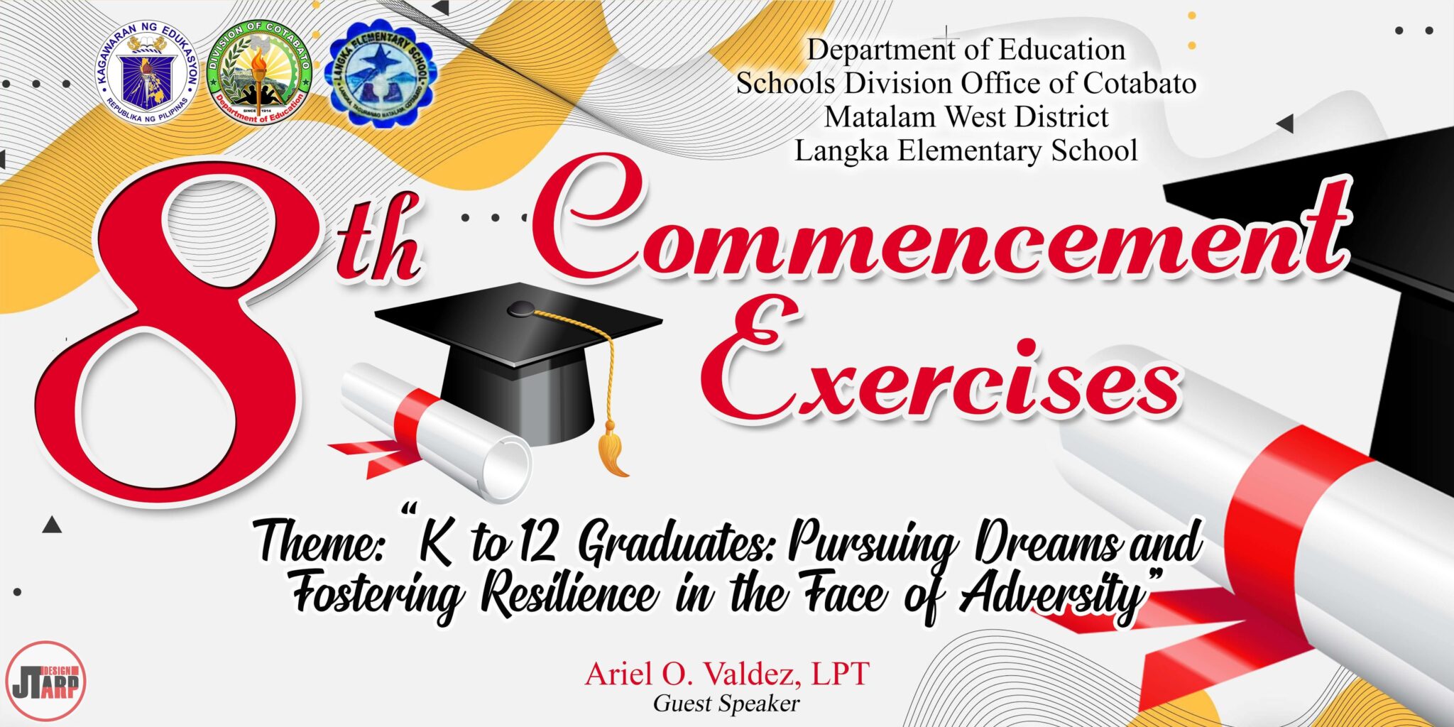 Commencement and Moving Up Tarpaulin Design – Birthday | JTarp Design