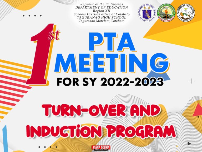 PTA Meeting Tarpaulin Design – Educational | JTarp Design