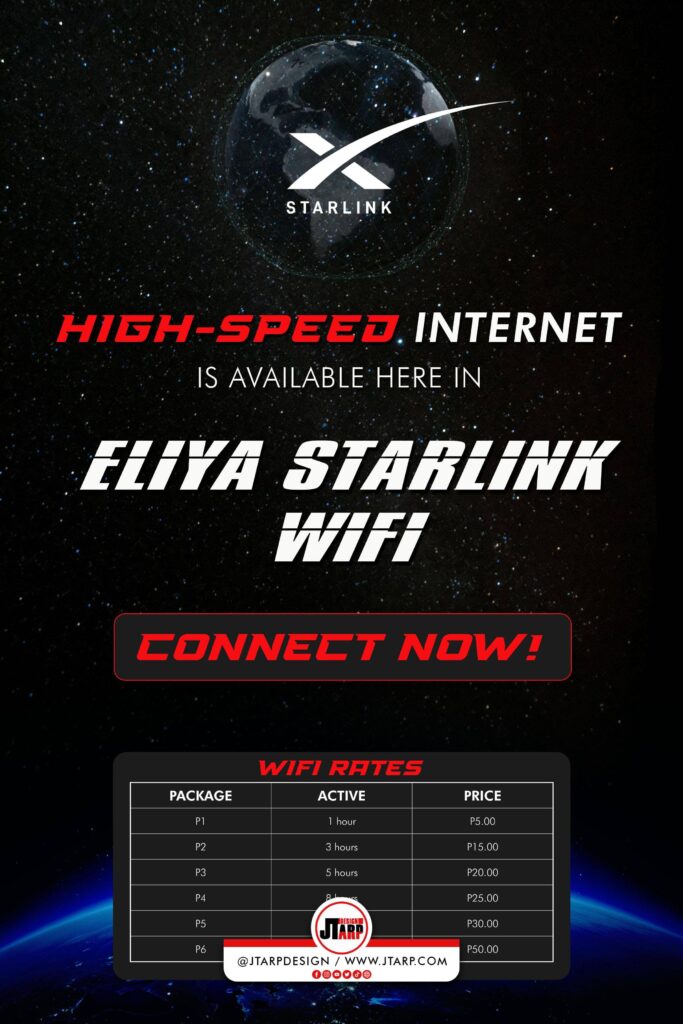 Piso WiFi Vendo STARLINK High-Speed Internet – Business | JTarp Design