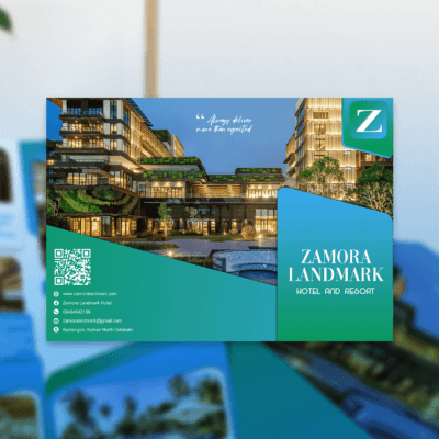ZAMORA LANDMARK HOTEL Brochure Design – Brochure | JTarp Design