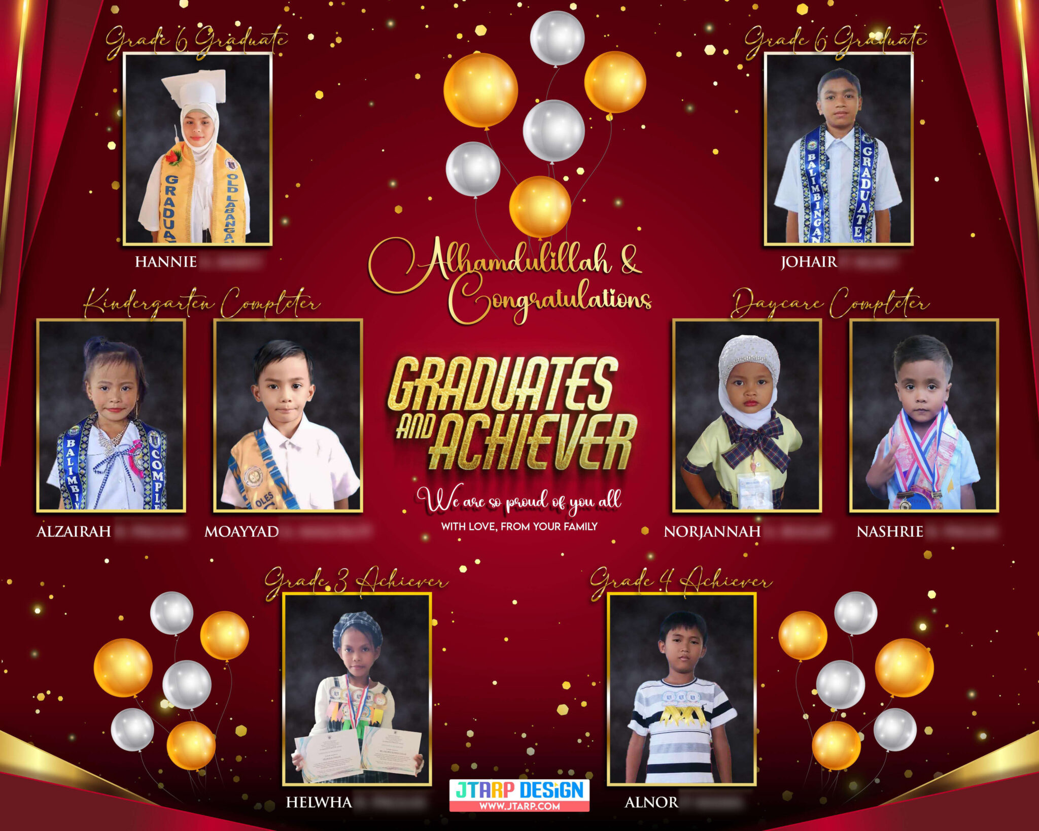 Graduation Tarpaulin Design
