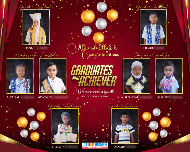 Graduation Tarpaulin Design