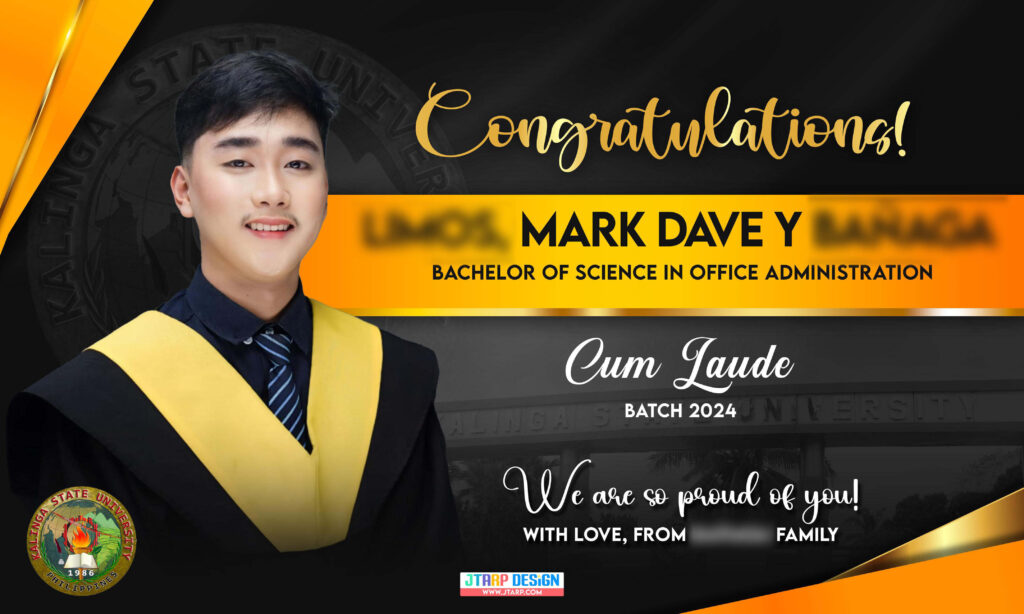 Mark Dave Bachelor of Science in Office Administration – Tarpaulin ...