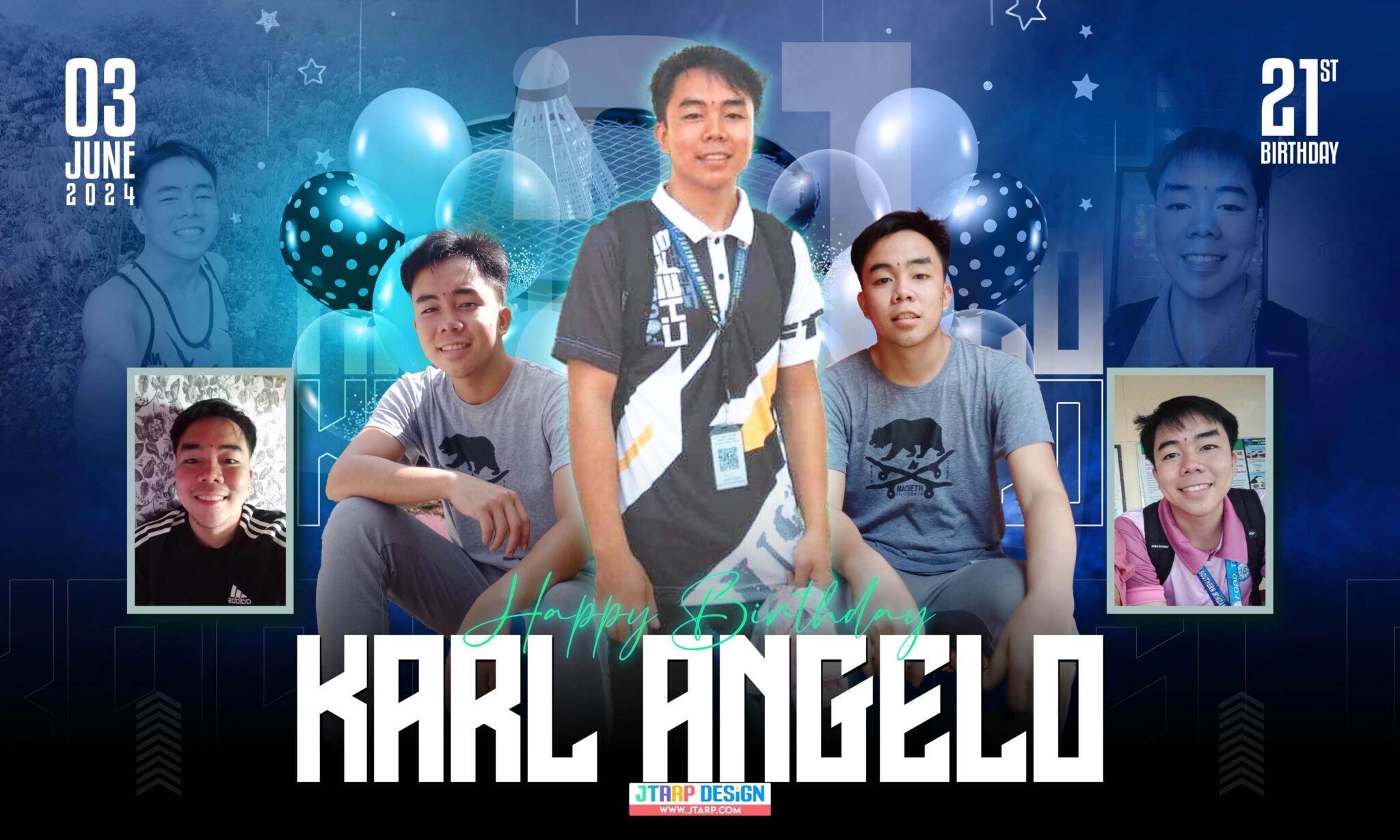 Karl 21st Birthday Design