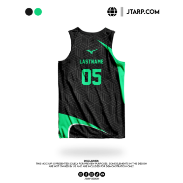 Green Black Sleeveless Jersey Design for Tolentino Agrivet – Apparel ...