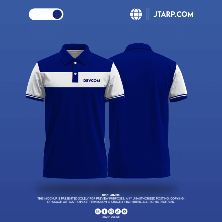 BSCS OJT Blue Polo Shirt Layout – Apparel Designs | JTarp Design