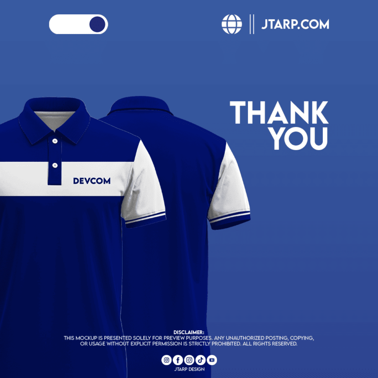 USM DEVCOM Blue Polo – Professional & Comfortable Attire – Apparel ...