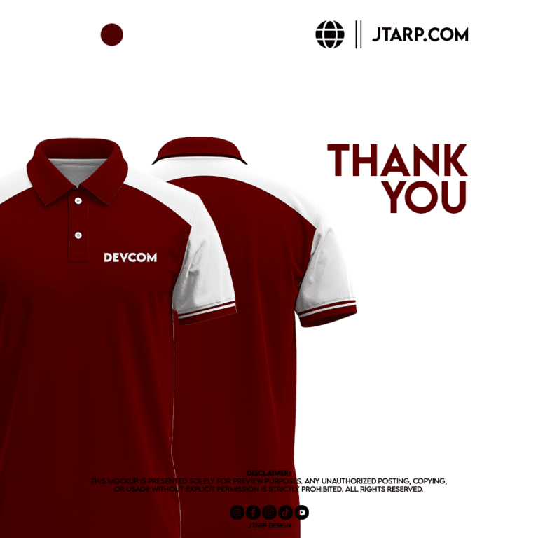 USM DEVCOM Maroon Polo – Professional & Comfortable Attire – Apparel ...